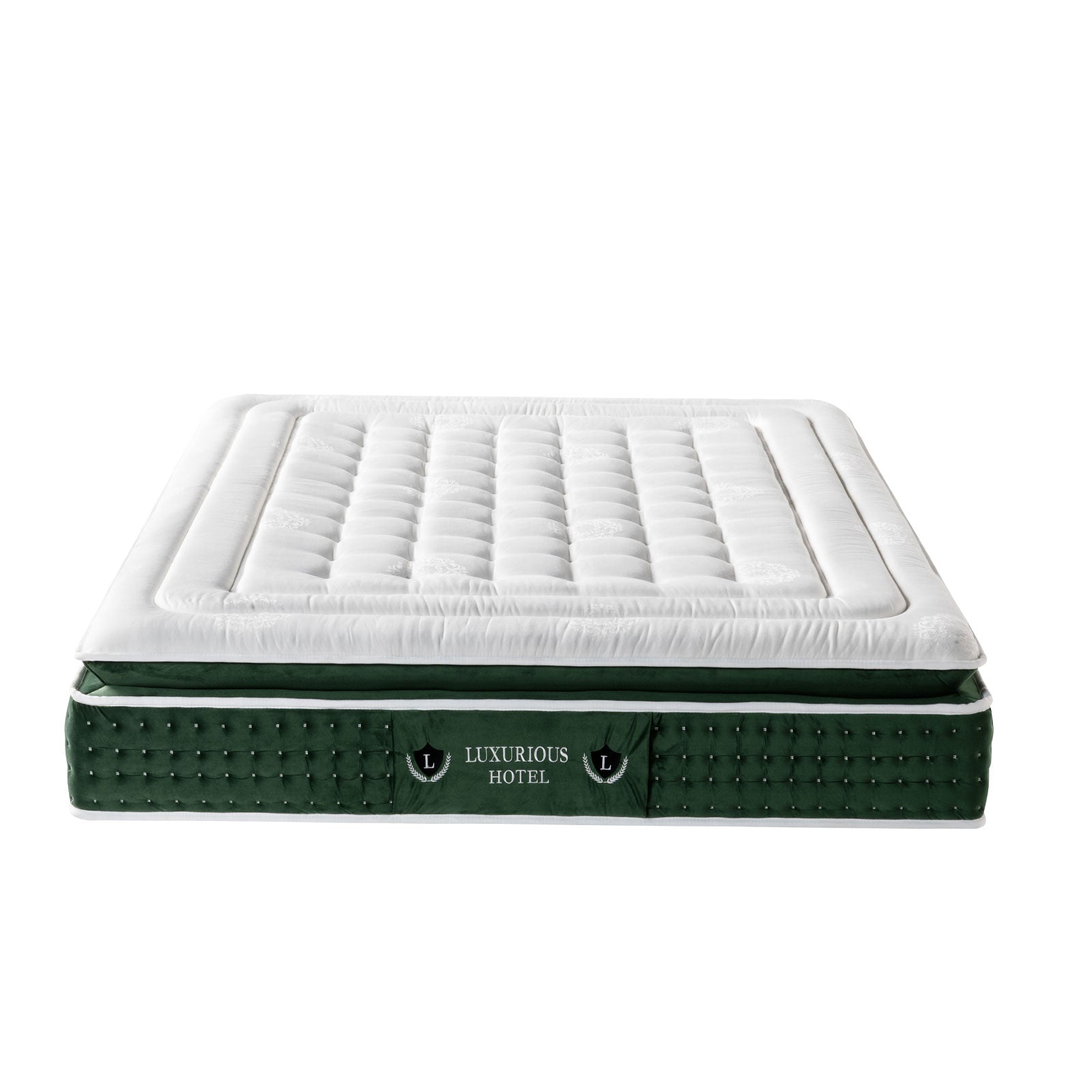 Matelas haut de gamme, surmatelas intégré - Emeraude | Sampur